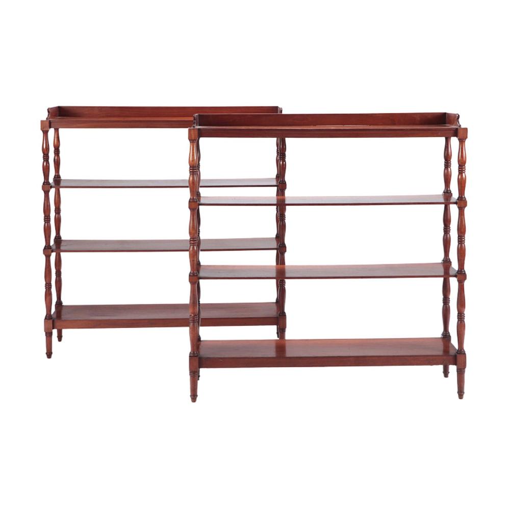 Mahogany shelves for sale store